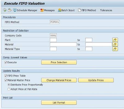 SAP FICO Central: SAP Inventory Valuation through FIFO