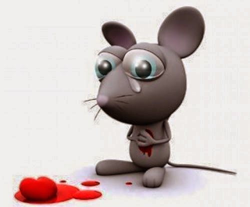 Yo, mi, me, con... miga: Corazón de ratón