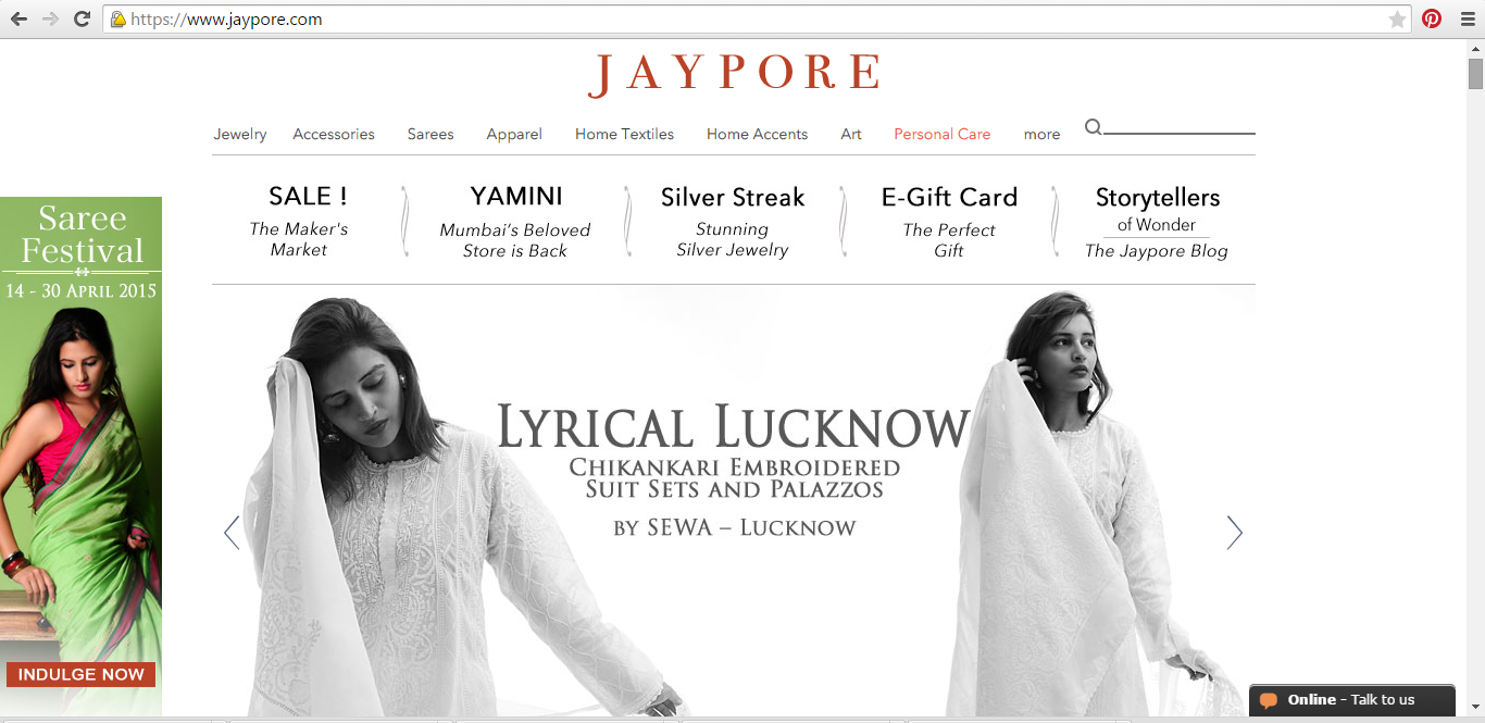 Jaypore~Discover India's Most Beautiful Products