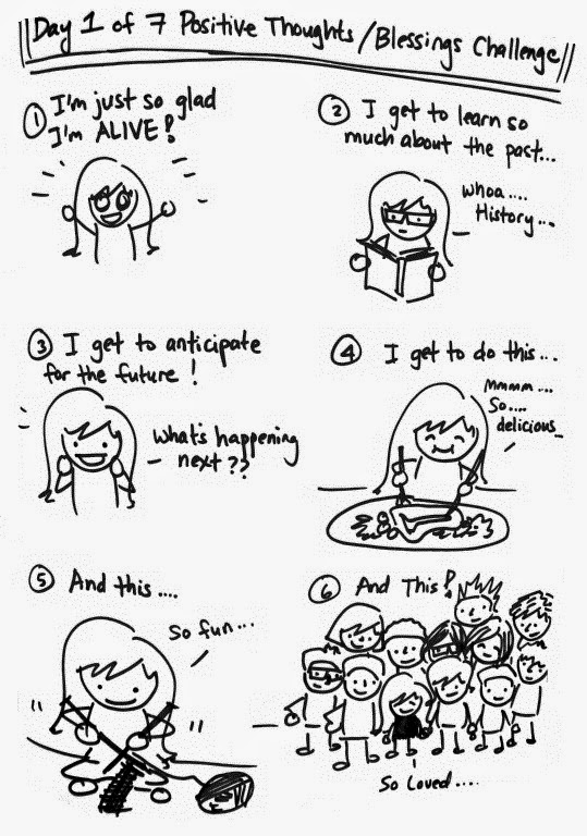 Where's Cheese?: Day 1 of 7 Positive Thoughts/Blessings Challenge