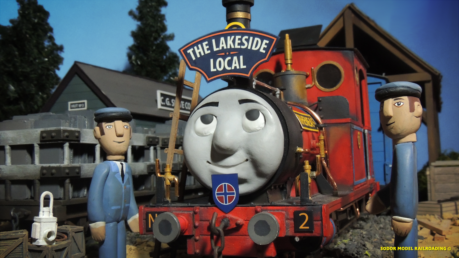 SodorModelRailroading: Designing Headboards | 16mm scale