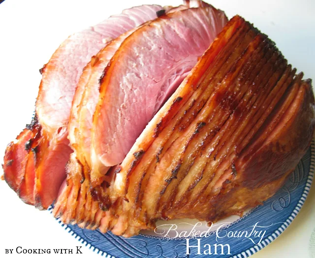 A Southern Classic! Easy Baked Country Ham {Basted with a Classic Coke)
