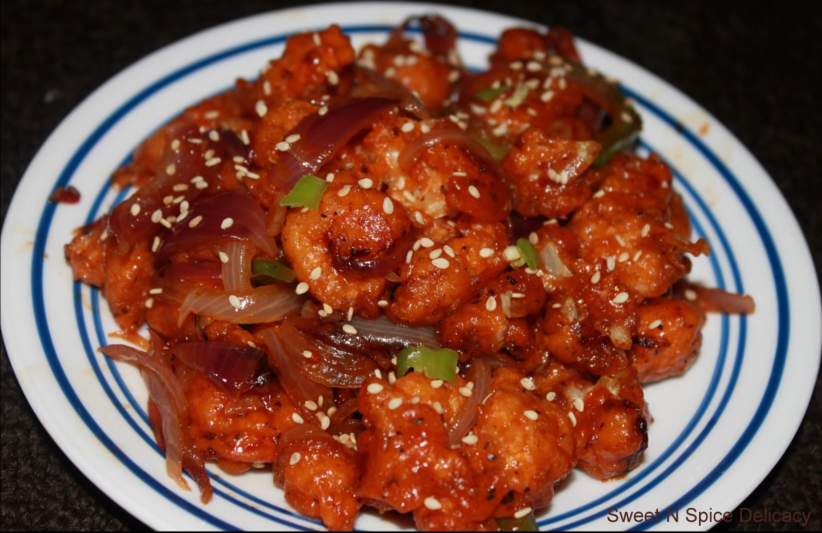 sweet n spice delicacy: Gobi Manchurian