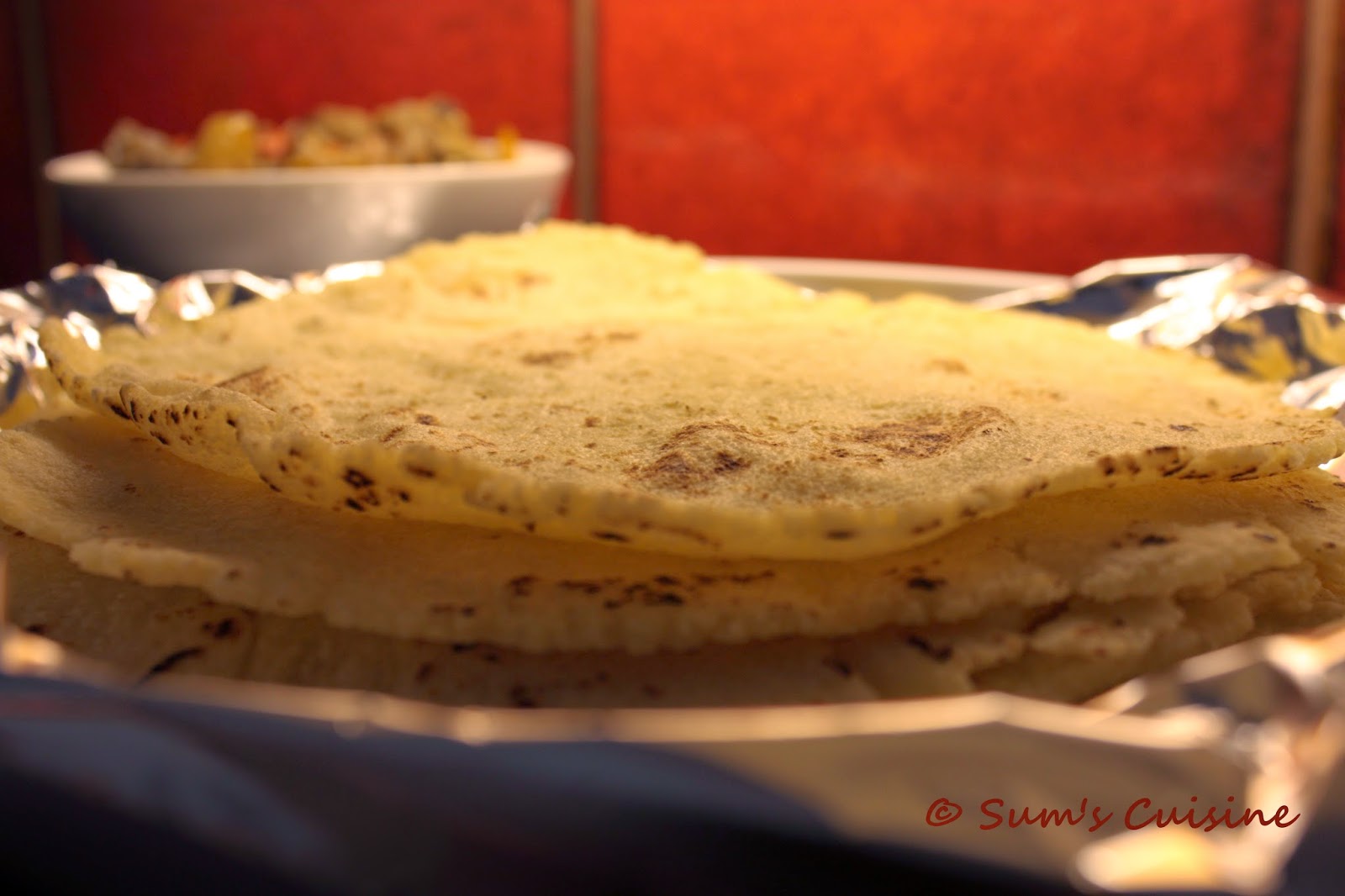 Sum's Cuisine: Rave Rotti / Semolina Flatbread
