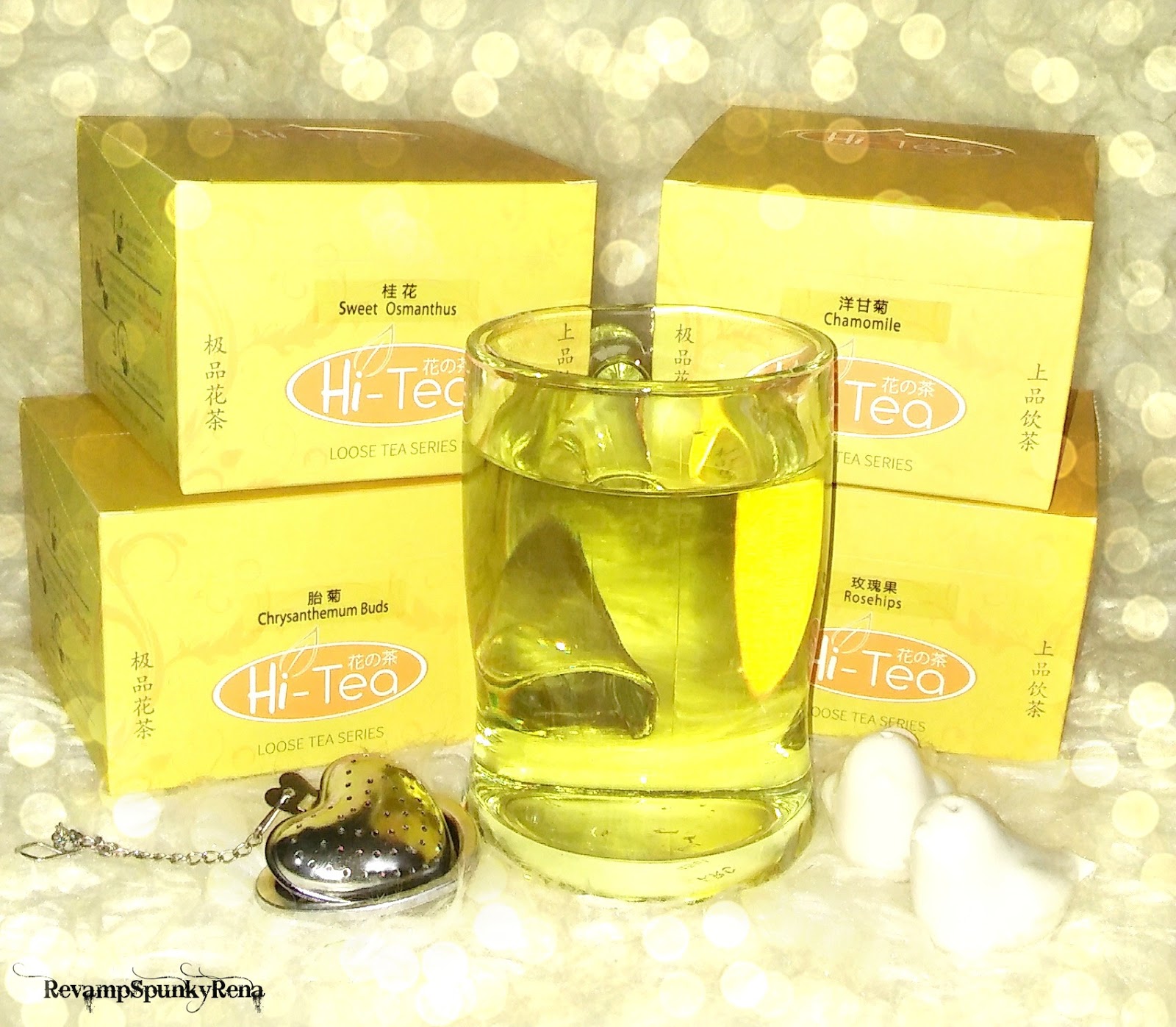 Hi-Tea's Loose Tea Series Review - Chamomile, Chrysanthemum Buds ...