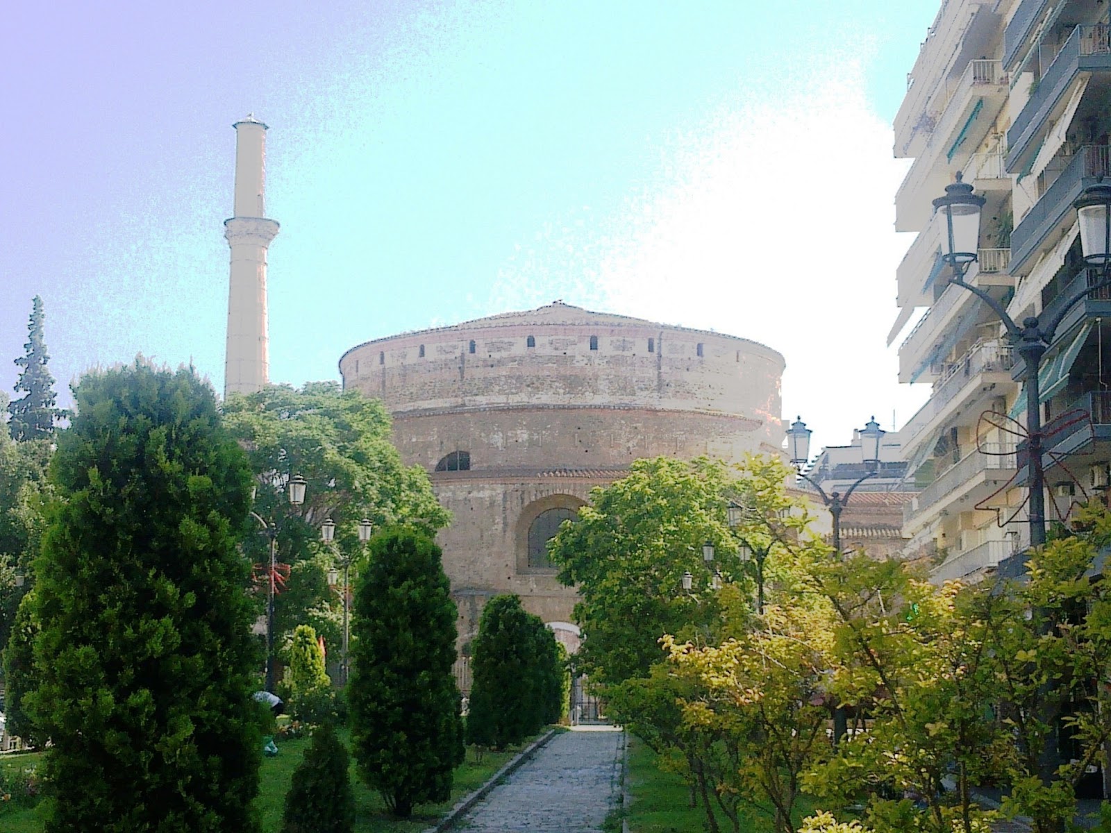 Φωτογραφία: Θεσσαλονίκη Ροτόντα……………Ιερός Ναός Αγίου Γεωργίου……………
