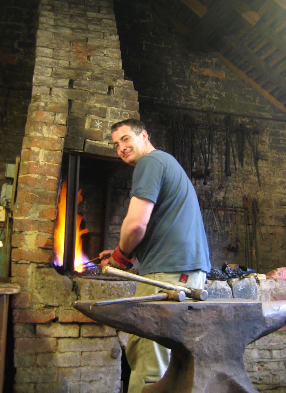 Matthew's Blog at Workshop Heaven: Basic Blacksmithing Course