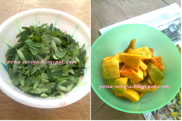 Pena Seroja: LEMAK LABU + PUCUK TURI cara Seroja