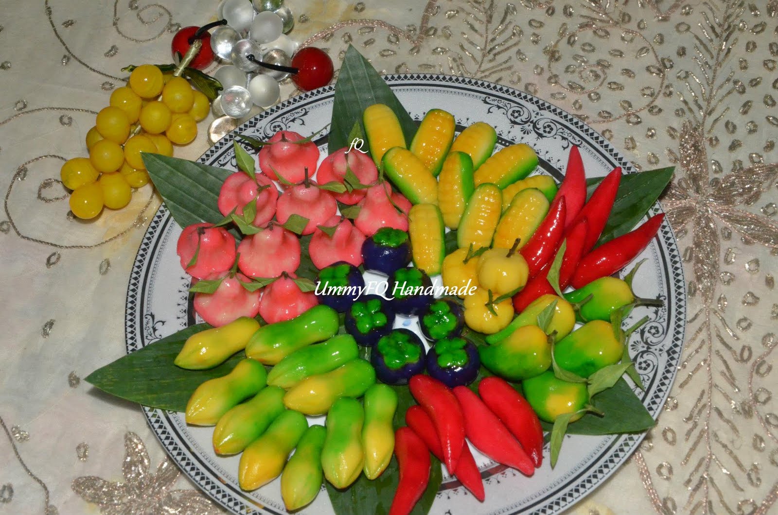 Ummy Faqihah's Handmade: KUIH BUAH-BUAHAN KACANG (THAI DESSERT)