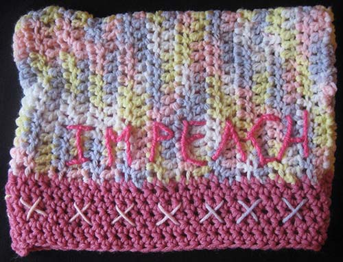 Gefilte Quilt: Political Crochet, Nasty and Nice