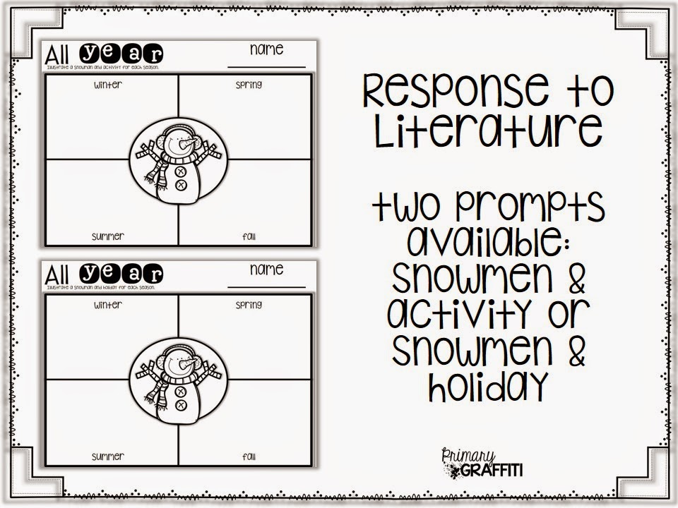 Primary Graffiti: Snowmen at Night, at Work, at Christams, and All Year ...