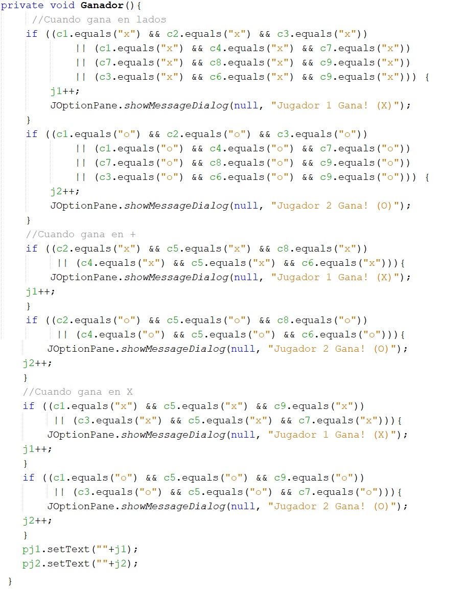 Juego tres en raya en Java (Interfaz gráfica NetBeans) Juego tres en raya en Java (Interfaz gráfica NetBeans)
