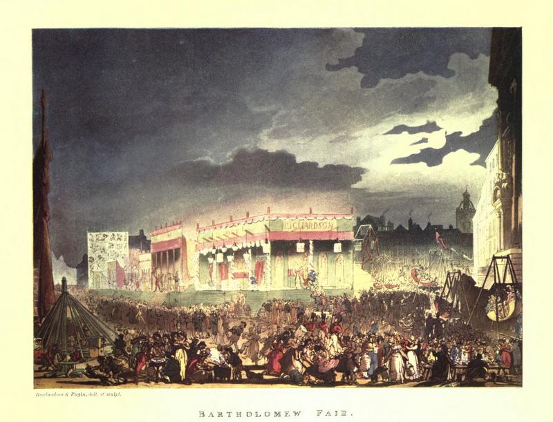 Two Nerdy History Girls: Bartholomew Fair in the Early 1800s