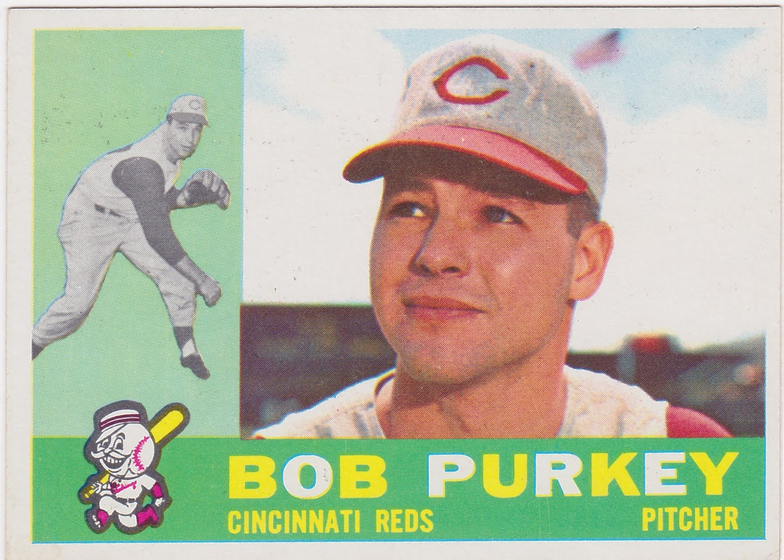 Horizontal Heroes: The 1960 Topps Set: #4 Bob Purkey