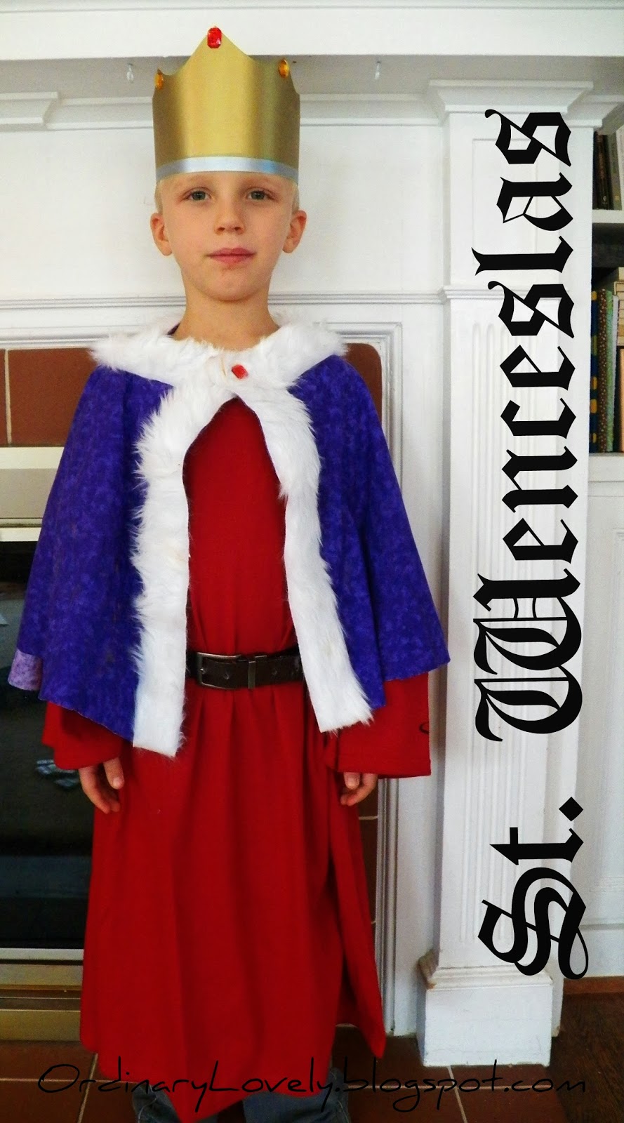 Ordinary Lovely: Dressing up for All Saint's Day!