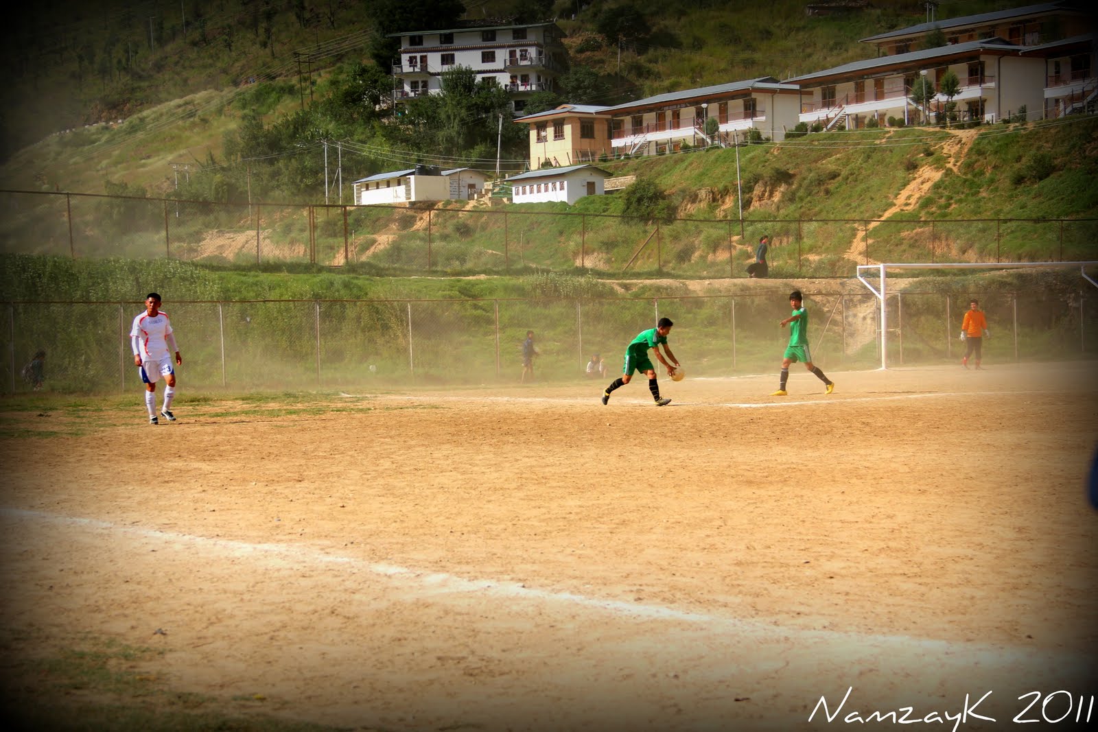 A Dusty Football Story