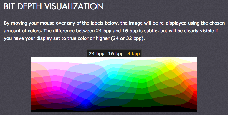 digital media at media school: the mysteries of Bit Depth