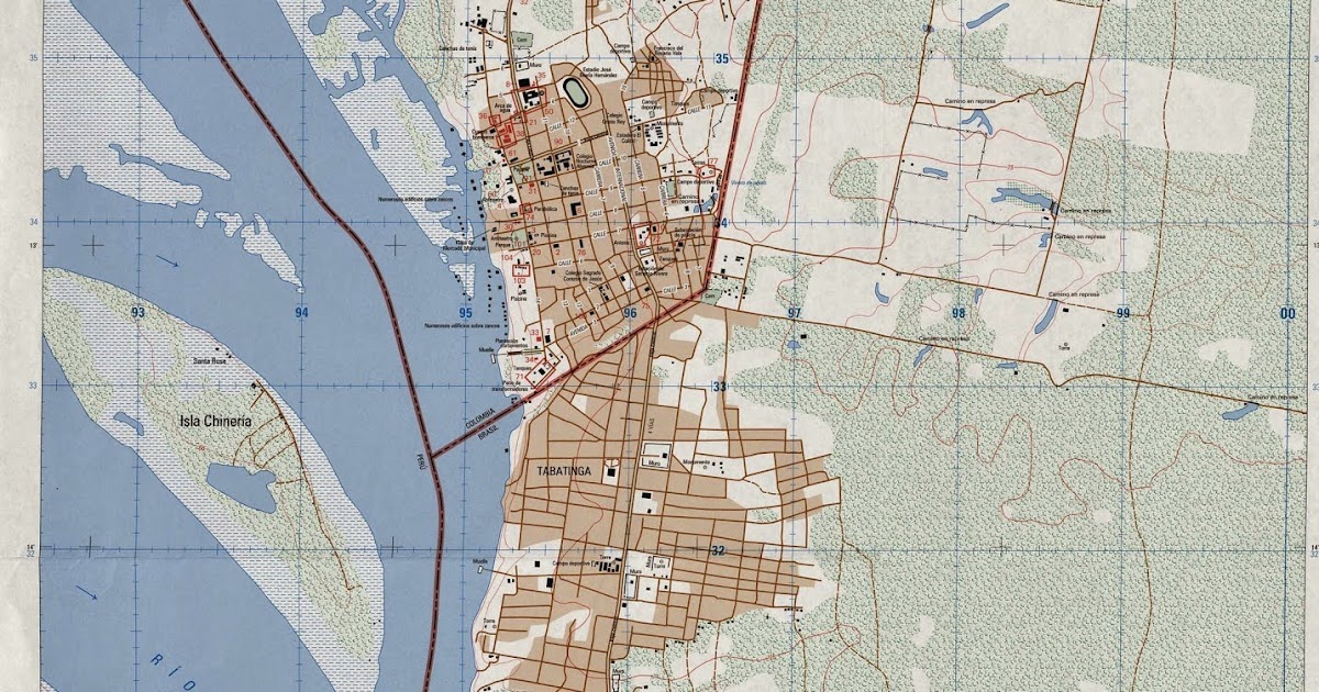 Amazon Pueblo Blog: Map of Leticia, Amazonas, Colombia