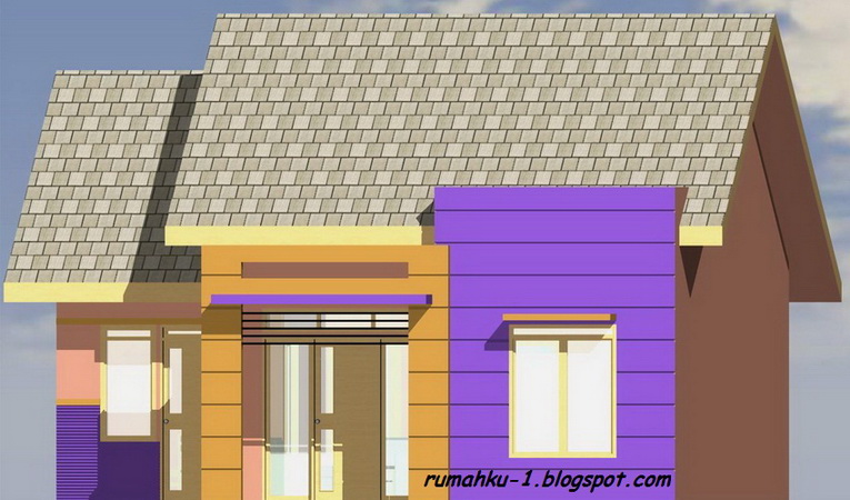 rumahku-1: contoh rumah minimalis rumah type 63/128