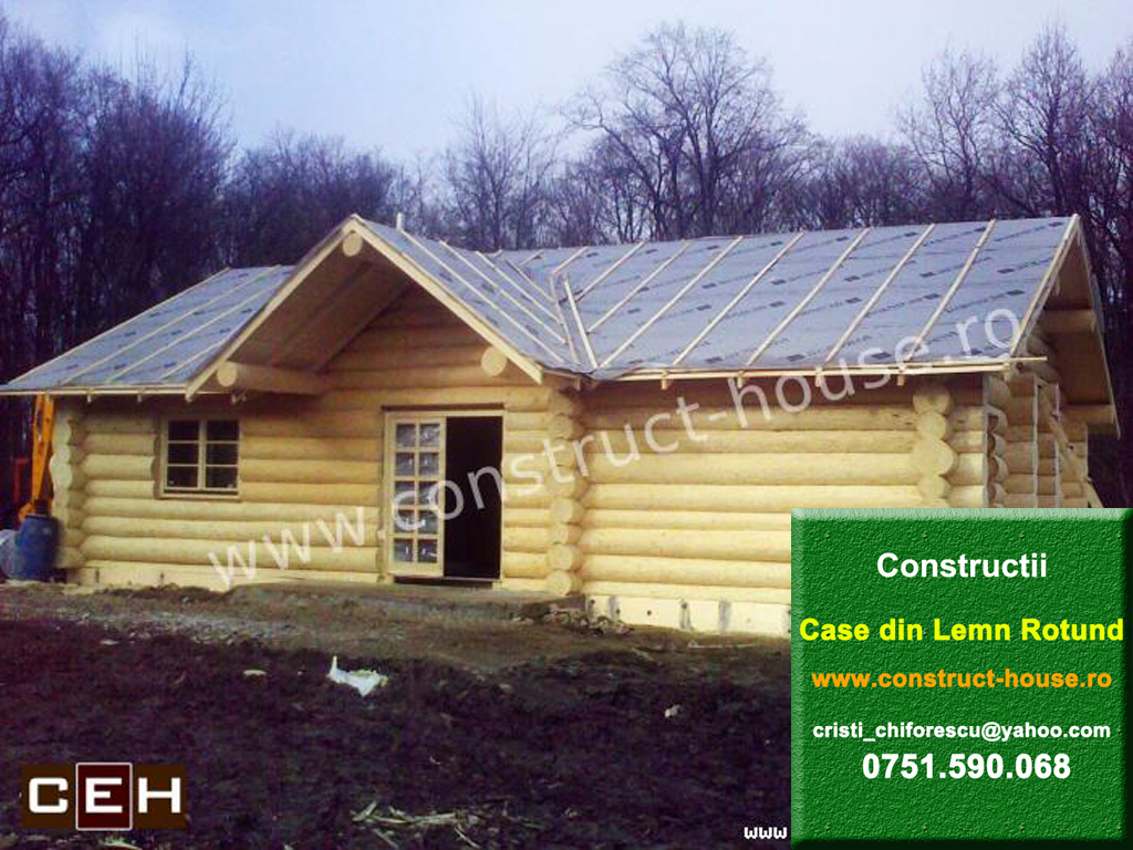 Case din Lemn Rotund | Constructii si Design de Case din Lemn Rotund in ...