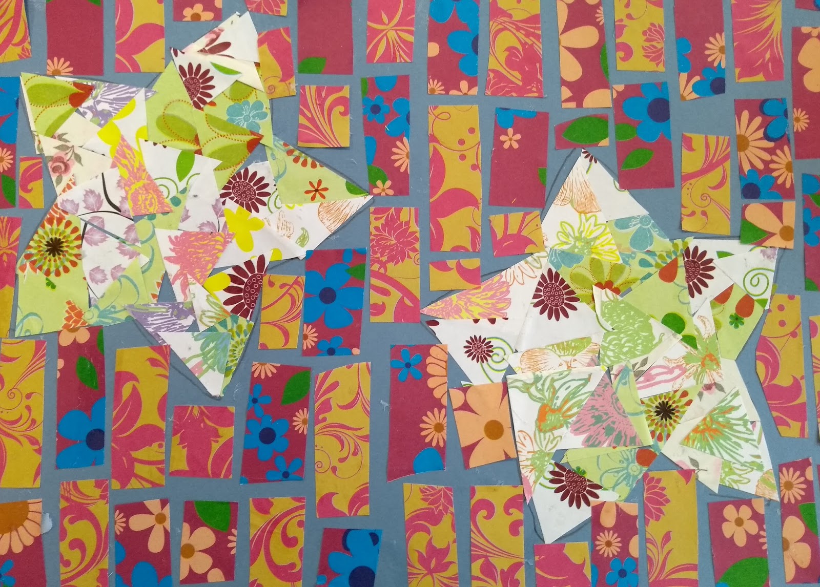 Spiral Arts: Particle Project - Paper Collage @ Middle Street