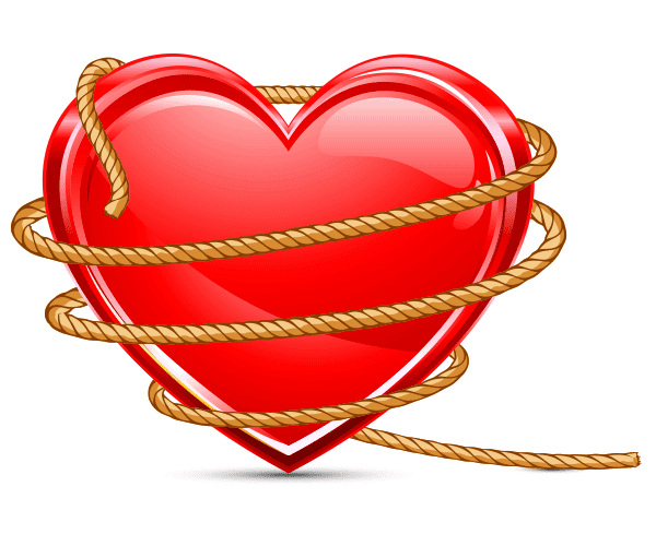 Lassoed Heart | Symbols & Emoticons