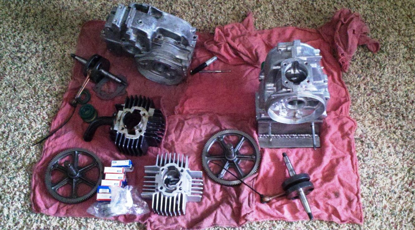 Stuck In The Buckosphere: Double Moped Build, with HI-RES photos