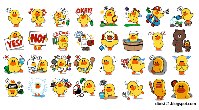 LINE Stickers for Your Activity