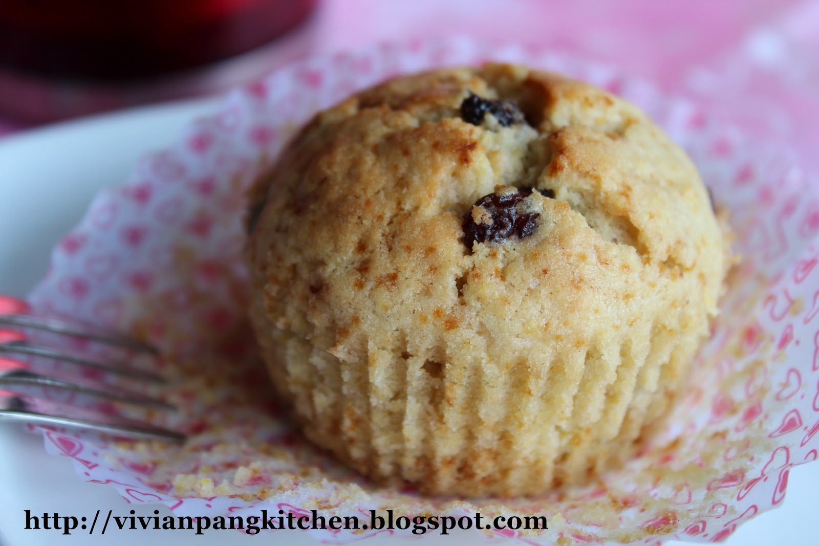 Vivian Pang Kitchen: Mixed Fruits Muffins