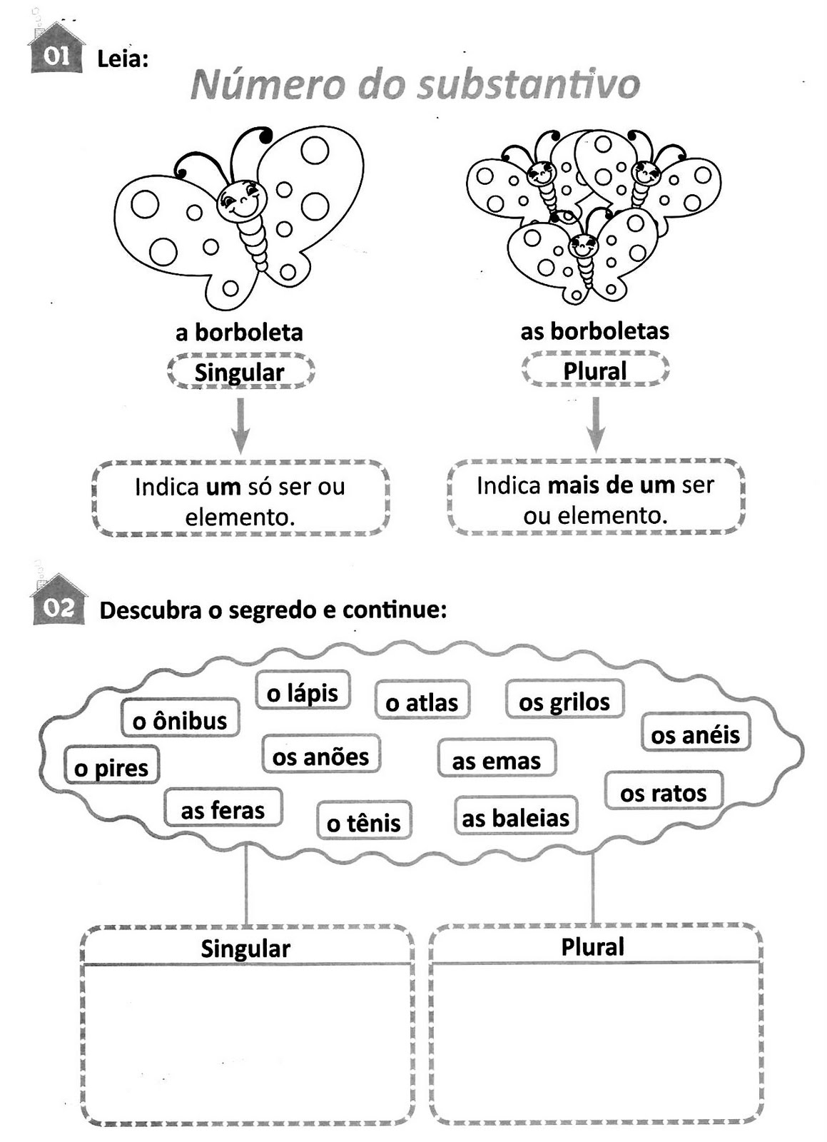 O Que é Numero Do Substantivo - BINKEDU