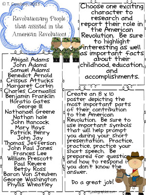 Oceans of Teaching Ideas: American Revolution Common Core Lesson ...