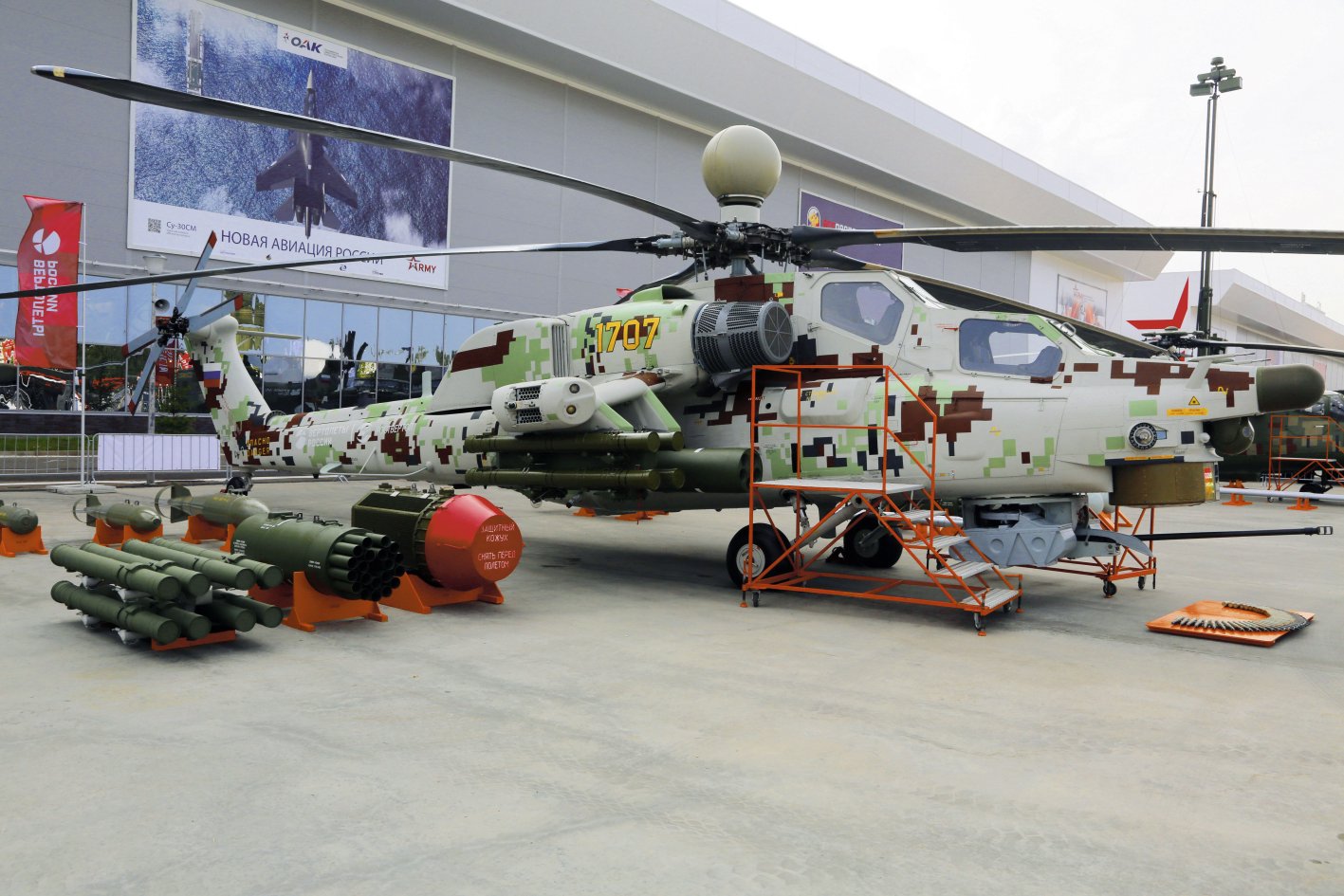 Upgraded Mil Mi-28NE Unveiled