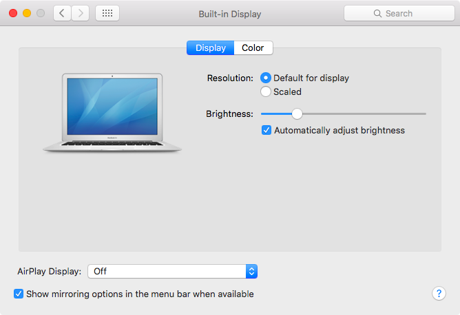 Cara Mematikan Fitur Auto Adjust Brightness Screen Di Macbook - Tips n Trik