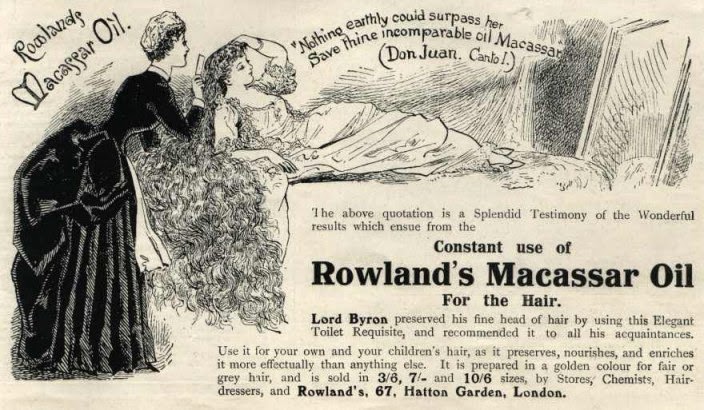 It's always Tea Time somewhere in the world...: Macassar Oil