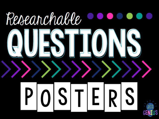 20% Genius: Genius Hour 20 Day Challenge - Day 4: Researchable ...