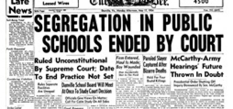 Views From The Edge On The 65th Anniversary Of Brown V Board Of
