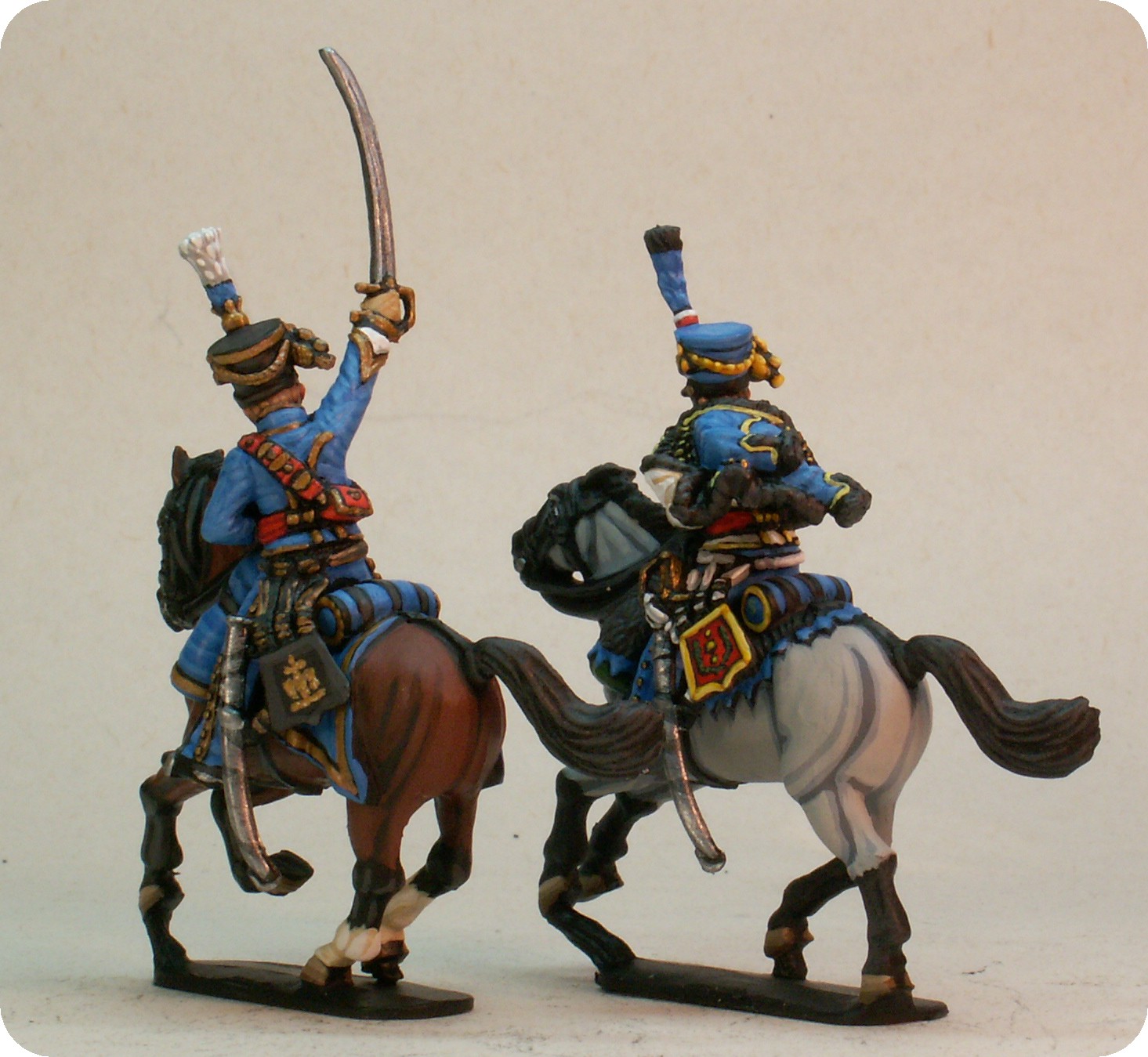 Over Open Sights: Perry Miniatures French Napoleonic Hussars. 5th Hussars.