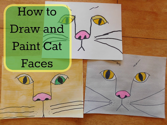 Art Project #50; Making Cat Faces