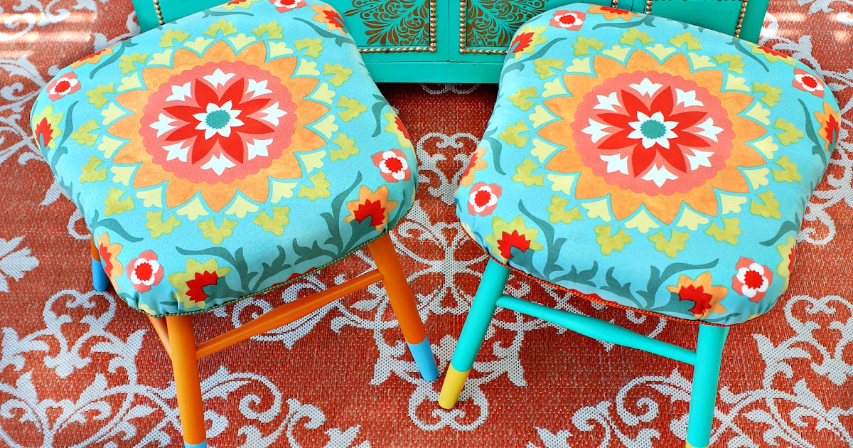 Mark Montano: Trash to Treasure Padded Stools DIY