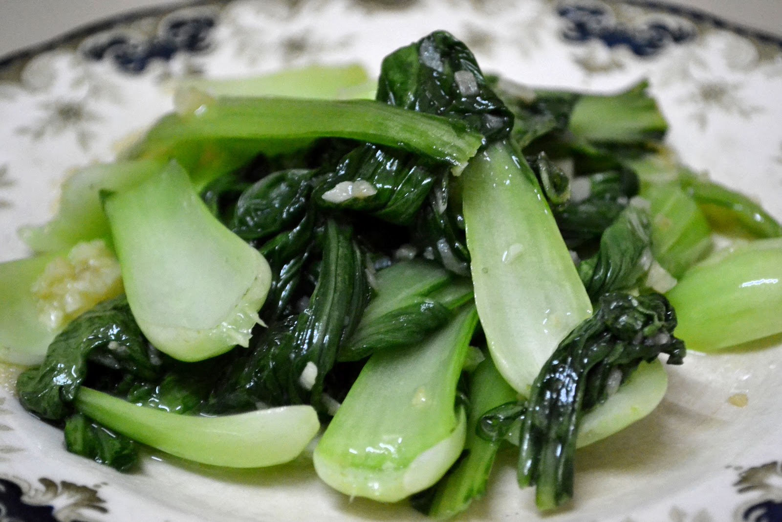 DELECTABLE CUISINE: Stir Fried Pak Choy