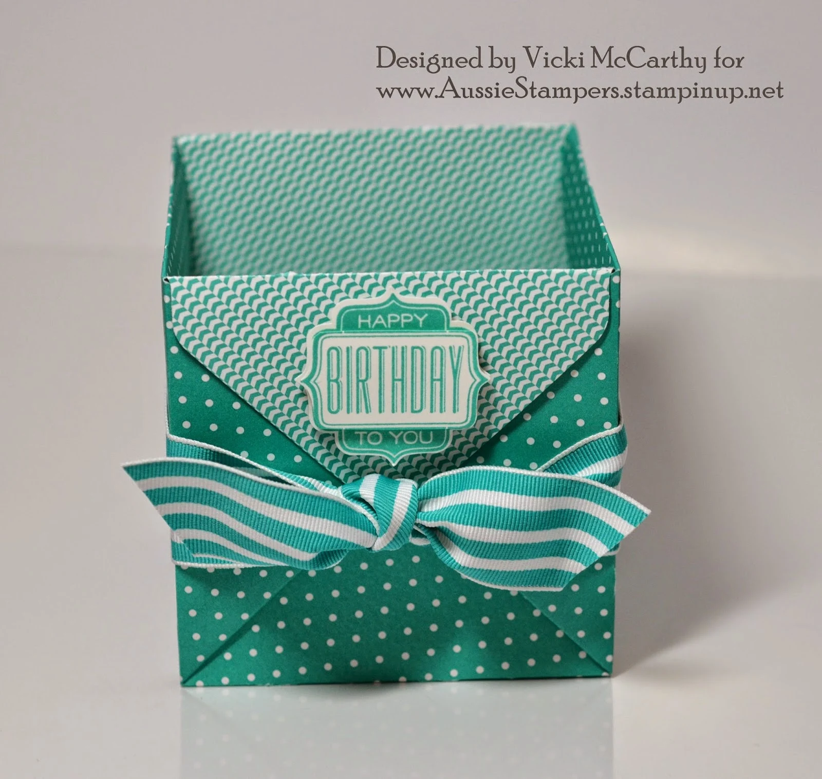 Aussie Stampers : The NEW Gift Box Punch Board from Stampin' Up!