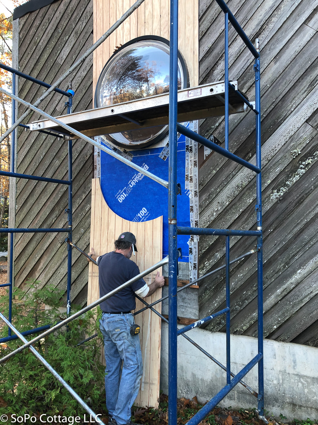 SoPo Cottage: For the Love of a Bubble Window - But Don't Try This at Home