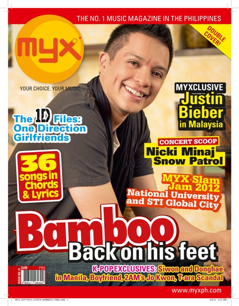 MYX Mag Features Bamboo and T5 Bands: Parokya Ni Edgar, Rico Blanco ...