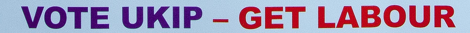 Tameside Citizen: Vote UKIP - Get Labour
