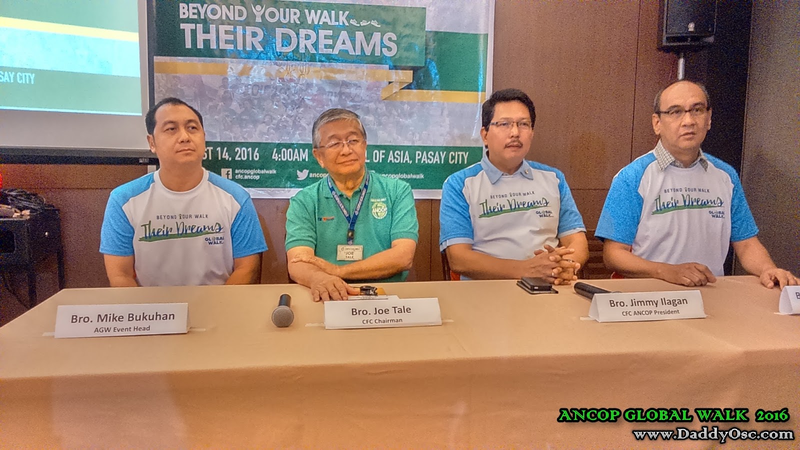 ANCOP Global Walk 2016: Send scholars to school to fulfill their dreams ...