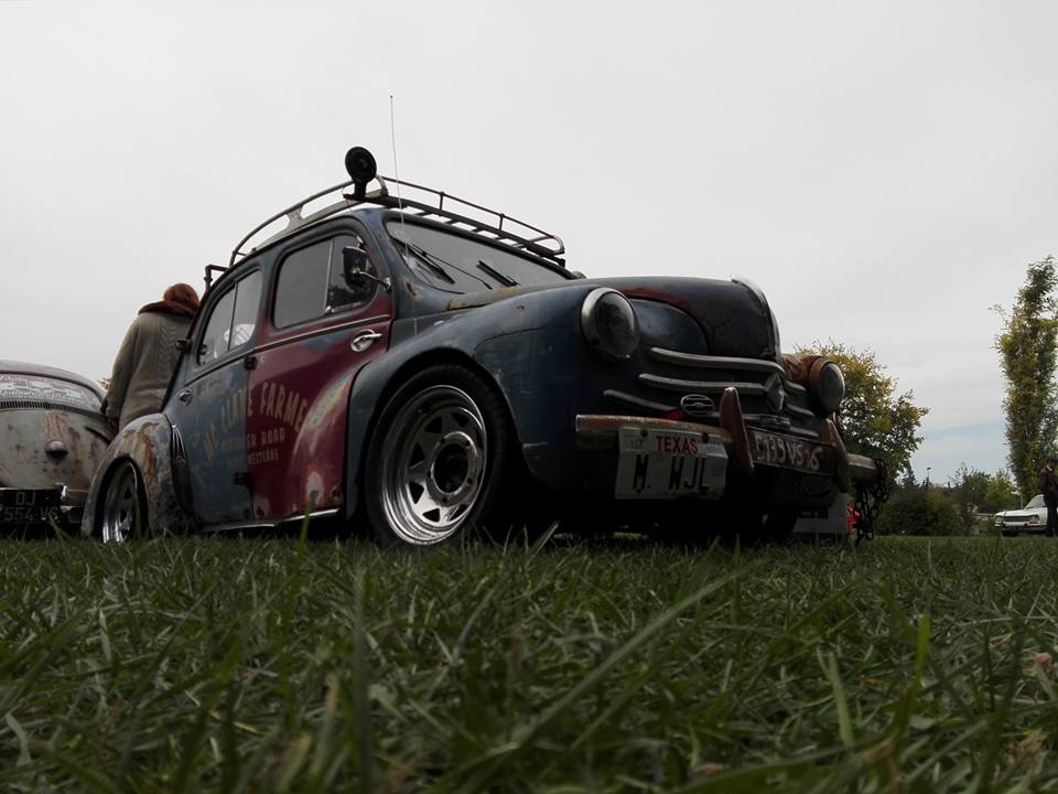 GAS KUSTOMS: Renault 4cv Rat!!!