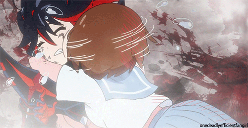 Mako Mankanshoku Crying Gif