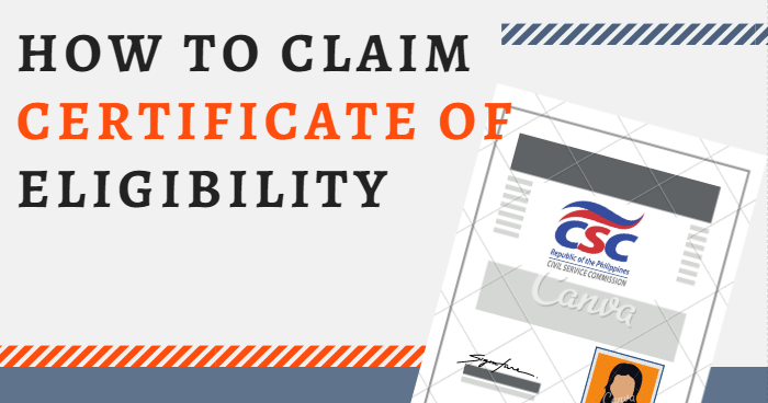 How to Claim the CSC Certificate of Eligibility | Pinoytut