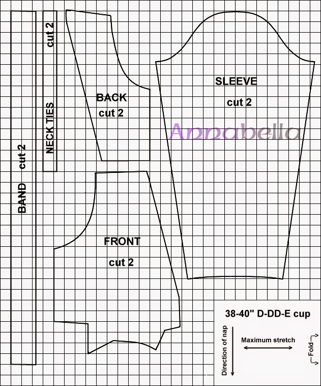 Kiera-oona's DIY: Bellydance Choli Pattern - By Annabella