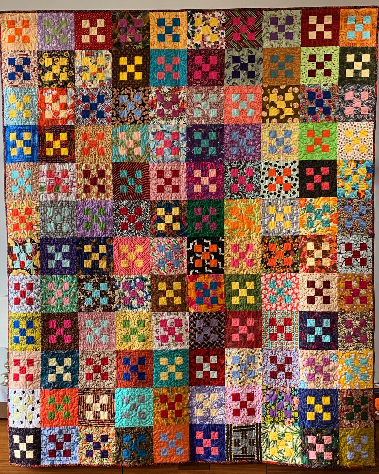 klein meisje quilts: solids on prints: classics: churn dash, shoo-fly ...